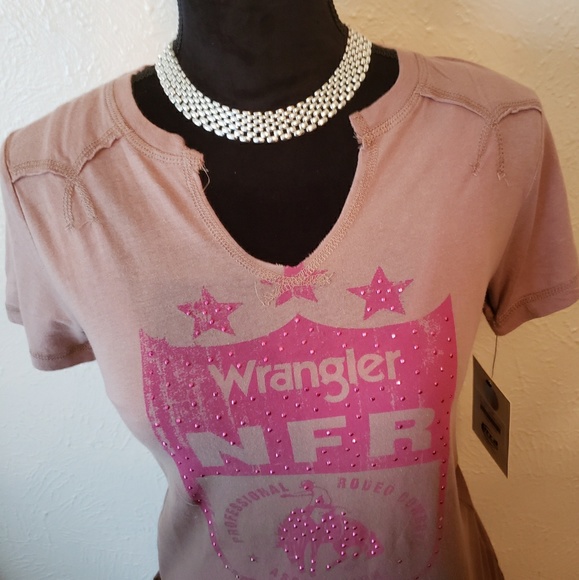 Wrangler | Tops | Wrangler Nfr Pro Rodeo Cowgirl Tee | Poshmark